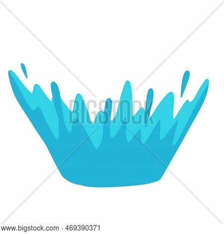 Splash Water. Blue Vector & Photo (Free Trial) | Bigstock