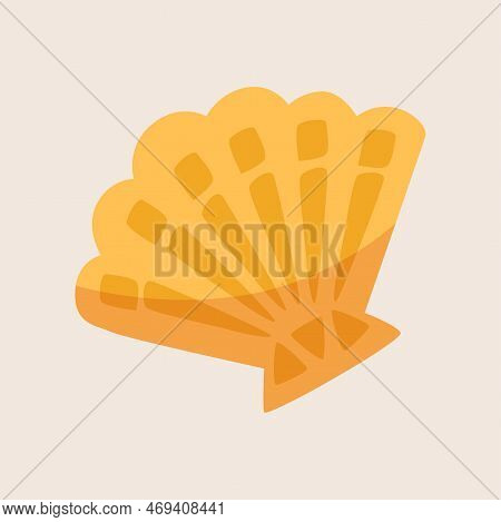 Seashell Yellow Color Vector & Photo (Free Trial) | Bigstock
