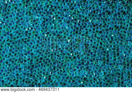 Abstract Rhinestones Background. Texture Of Rhinestones Illuminated ...