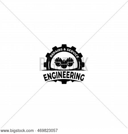 Engineer Logo Vector & Photo (Free Trial) | Bigstock