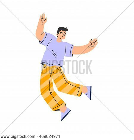 Happy Man Character Vector & Photo (Free Trial) | Bigstock