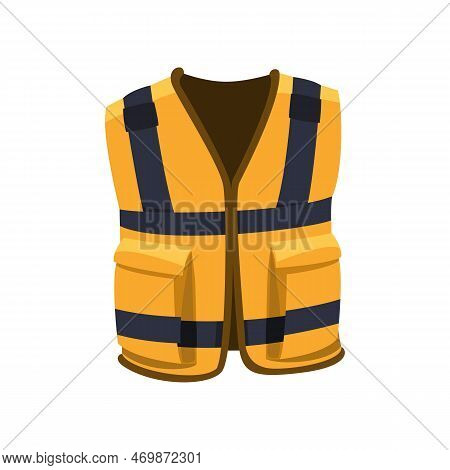 Cartoon Safety Vest Vector & Photo (Free Trial) | Bigstock