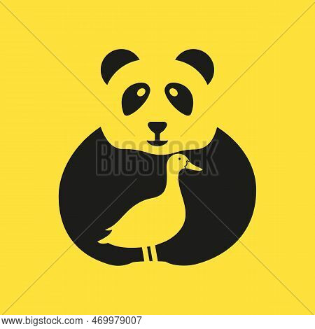 Panda Duck Logo Vector & Photo (Free Trial) | Bigstock