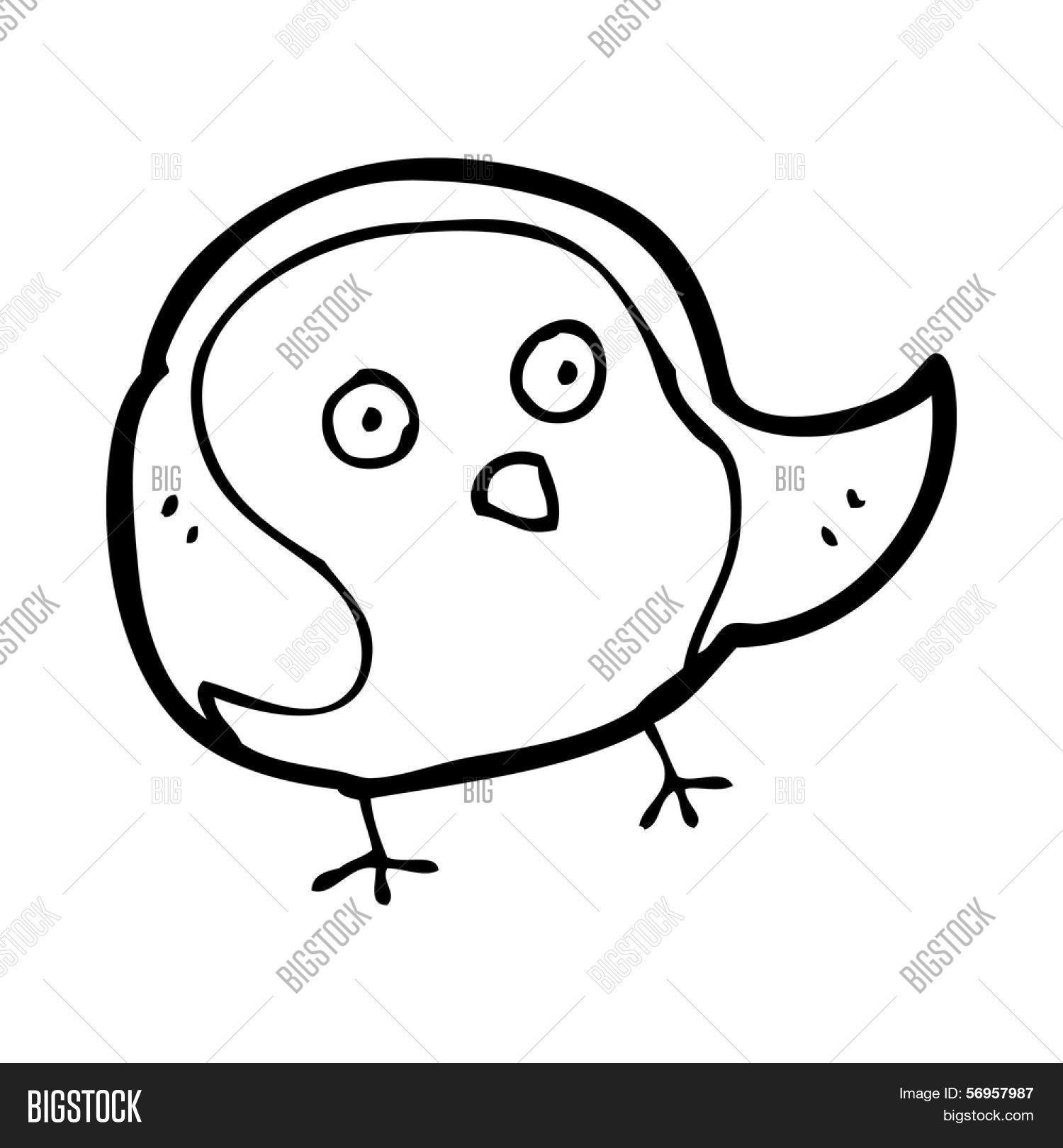 Cartoon Robin Vector & Photo (Free Trial) | Bigstock