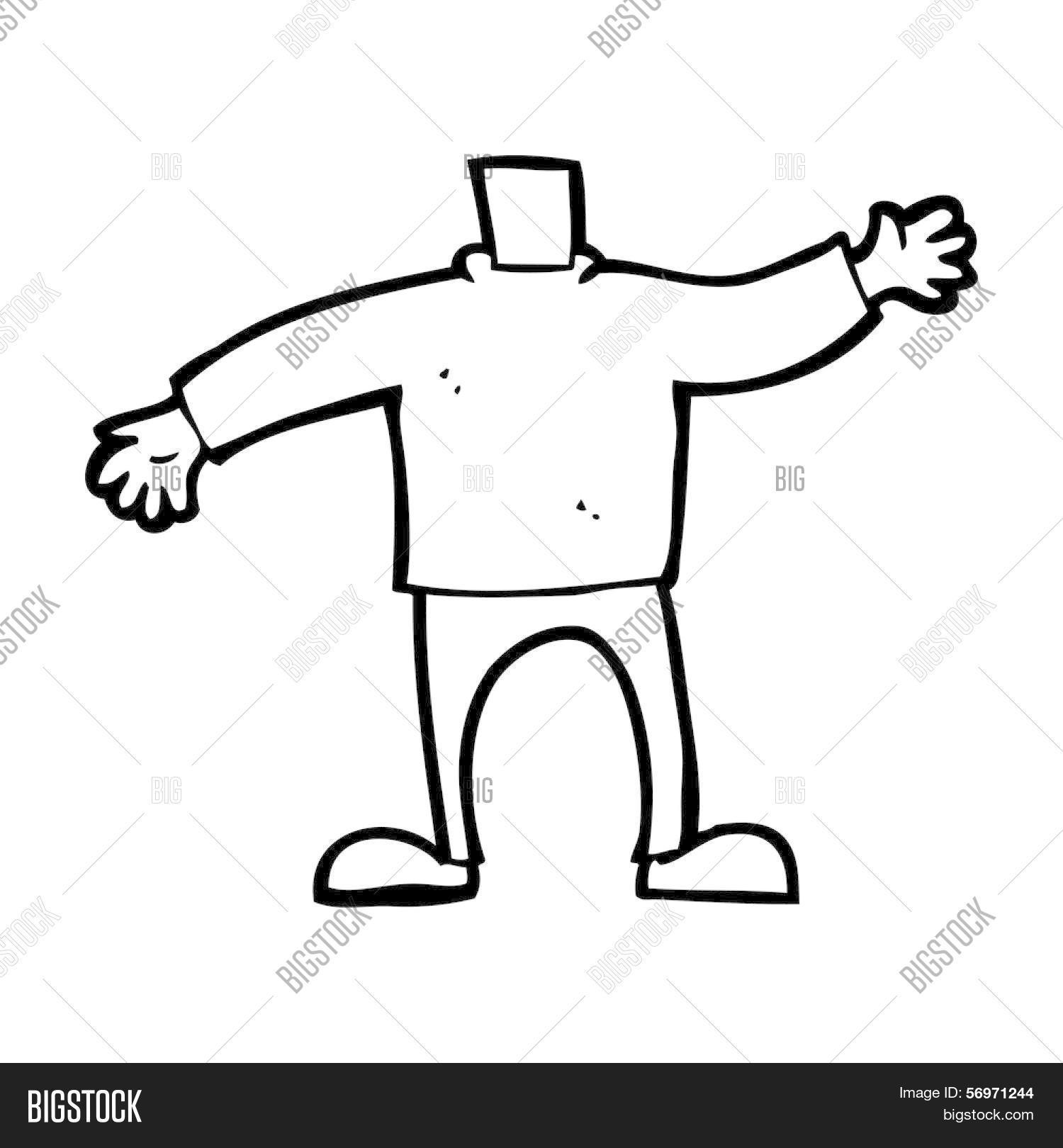 Cartoon Body Waving Vector & Photo (Free Trial) | Bigstock