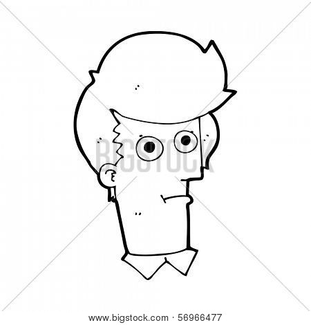 Cartoon Staring Face Vector & Photo (Free Trial) | Bigstock