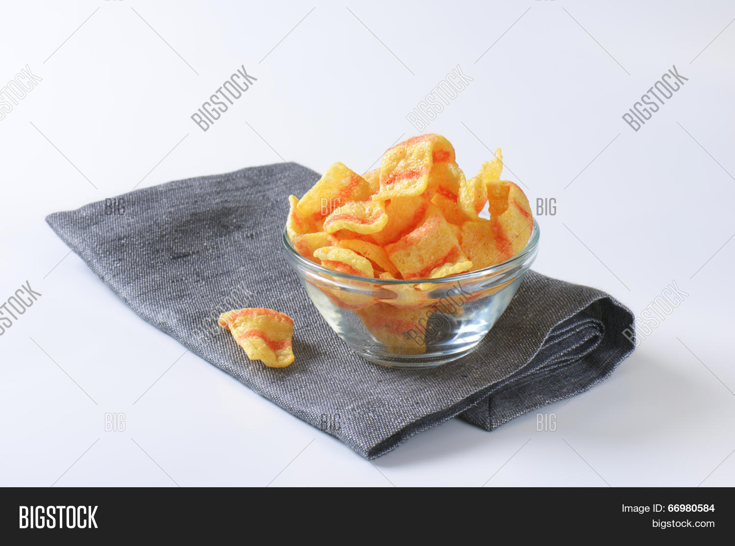 Bowl Puffed Crisps On Image & Photo (Free Trial) | Bigstock