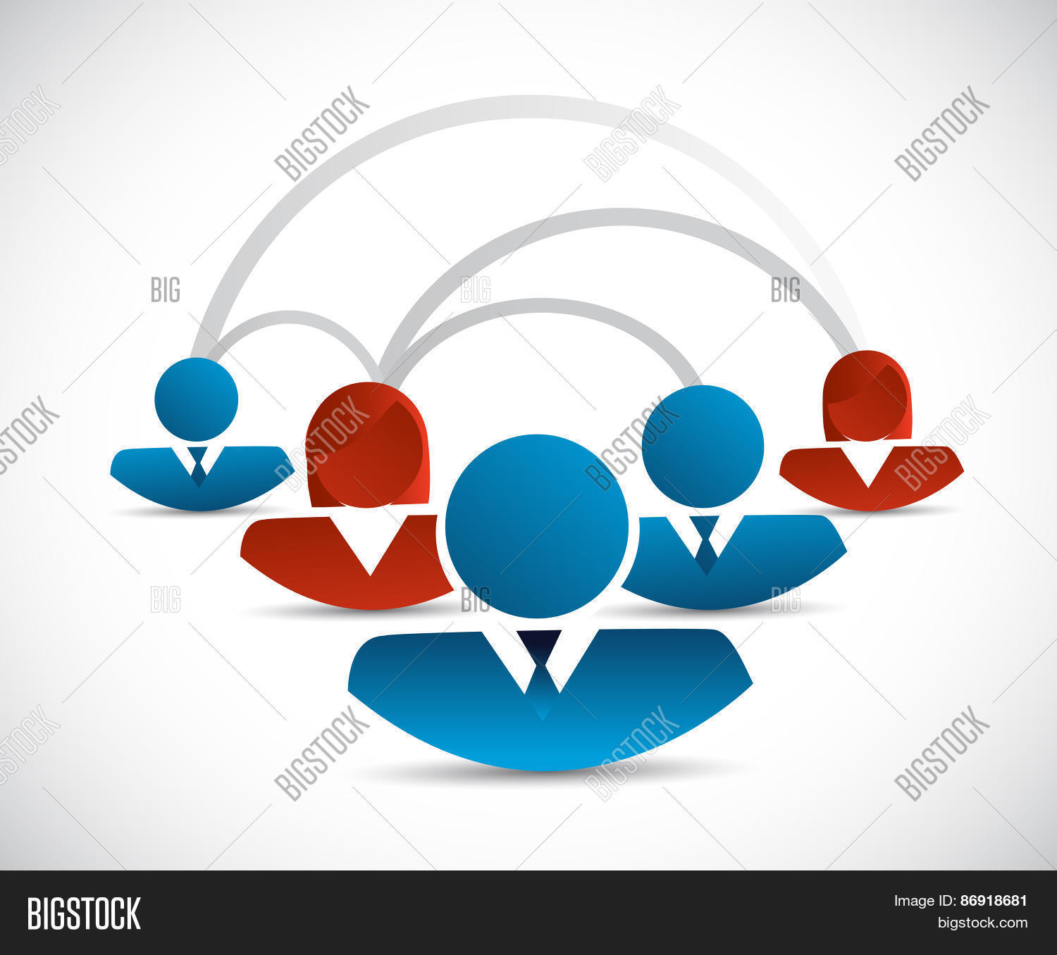 Teamwork Connection Image & Photo (Free Trial) | Bigstock
