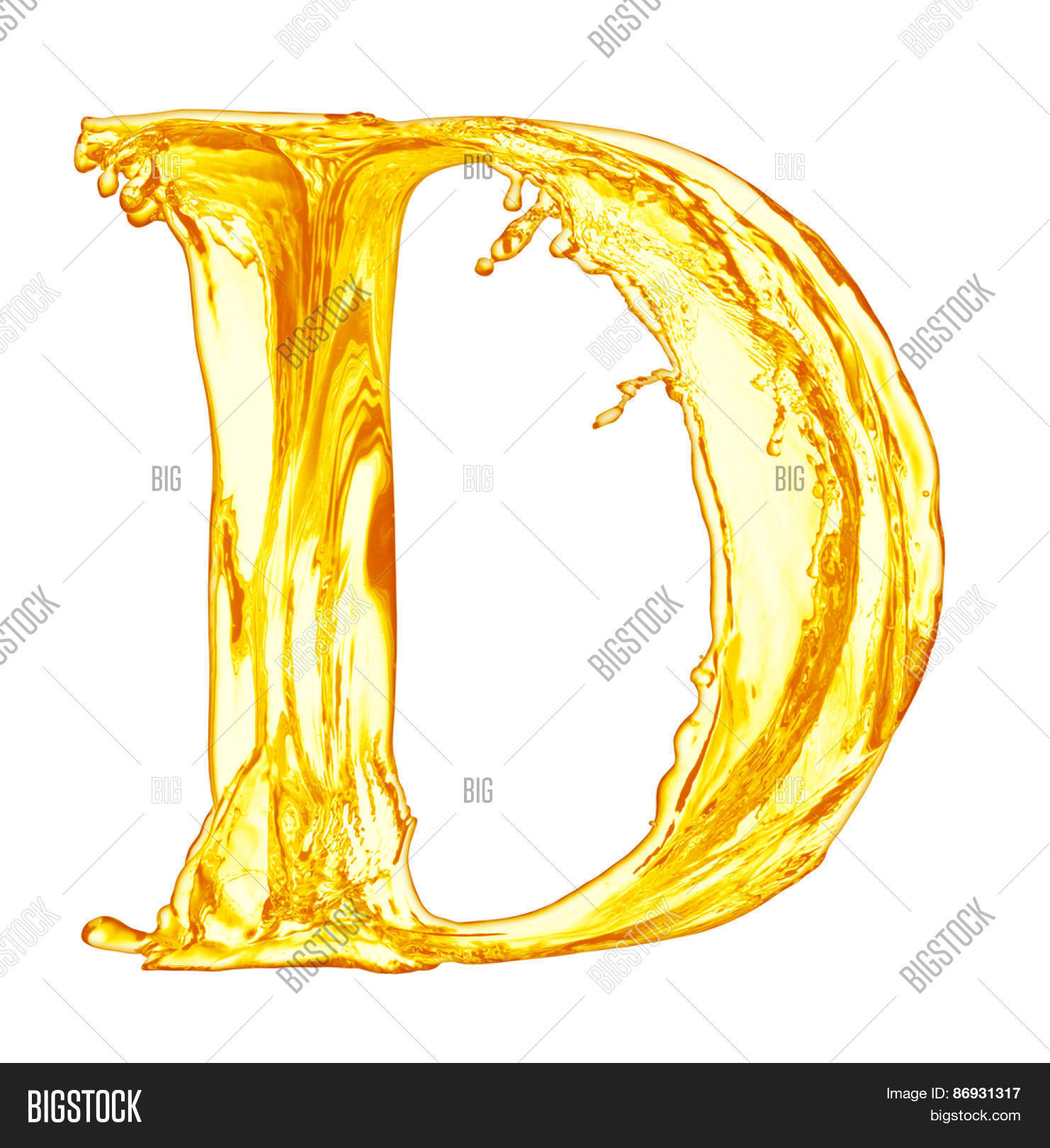 One Letter Orange Image & Photo (Free Trial) | Bigstock