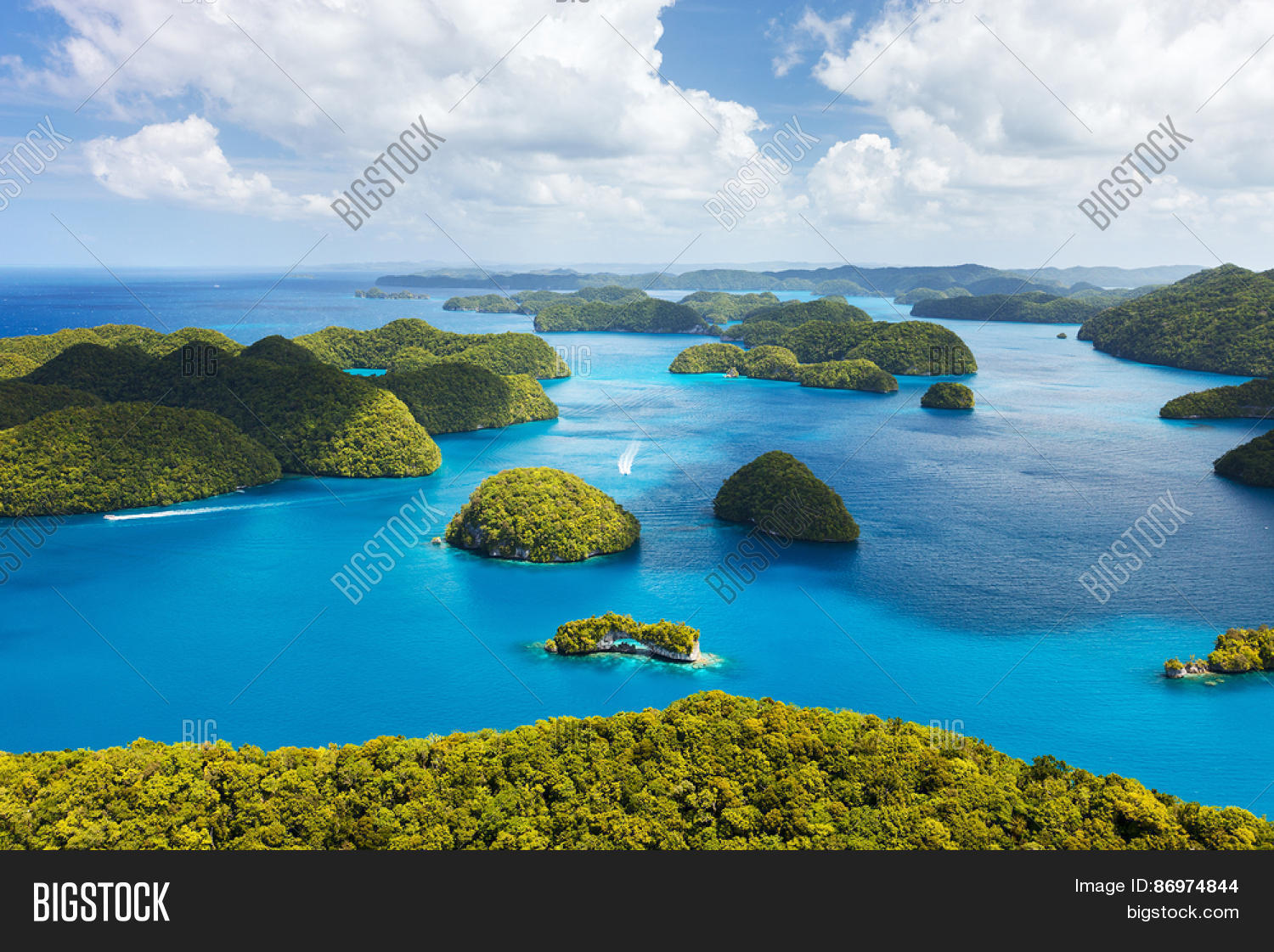 Beautiful View Palau Image & Photo (Free Trial) | Bigstock