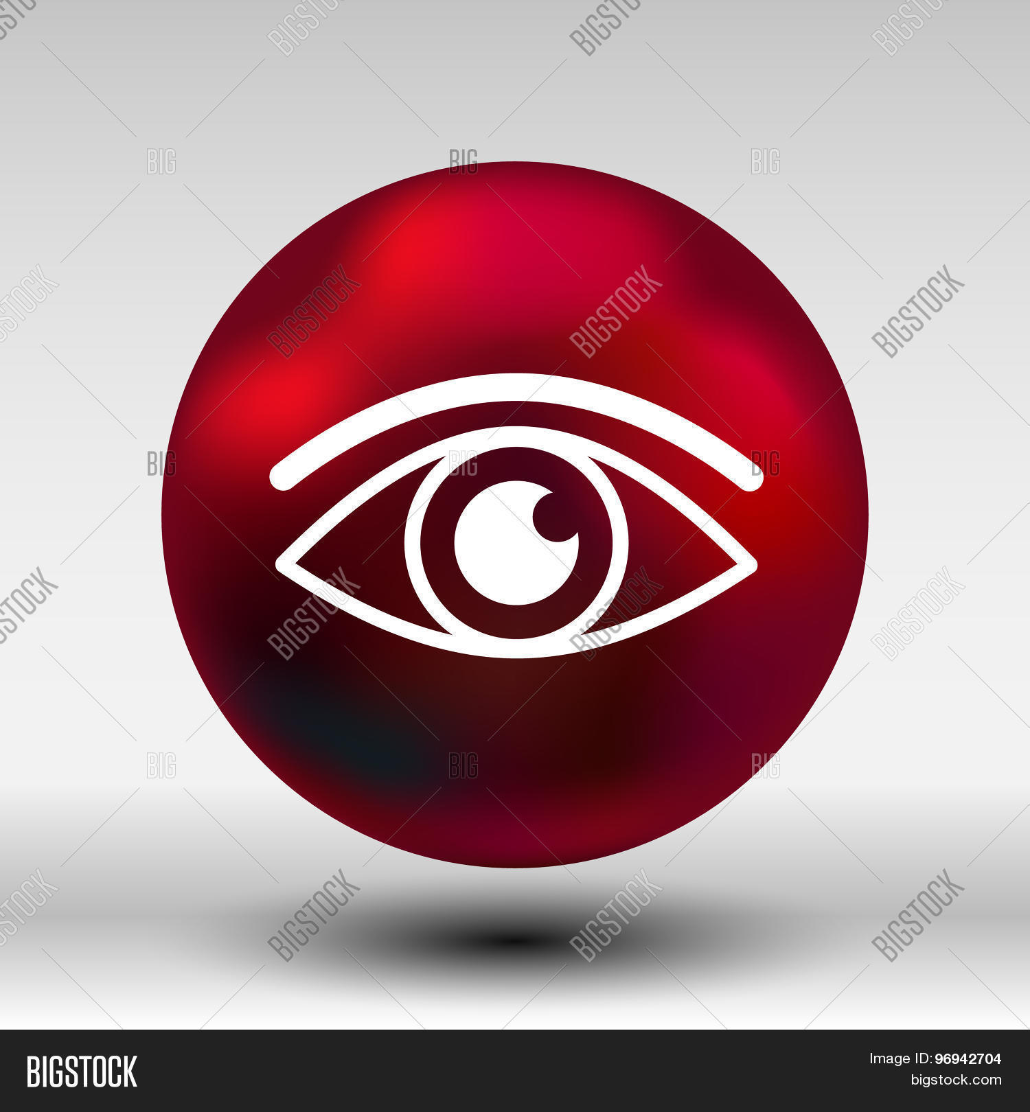 Eye Icon Vector Vector & Photo (Free Trial) | Bigstock