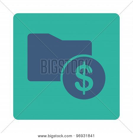 Money Folder Icon Vector & Photo (Free Trial) | Bigstock
