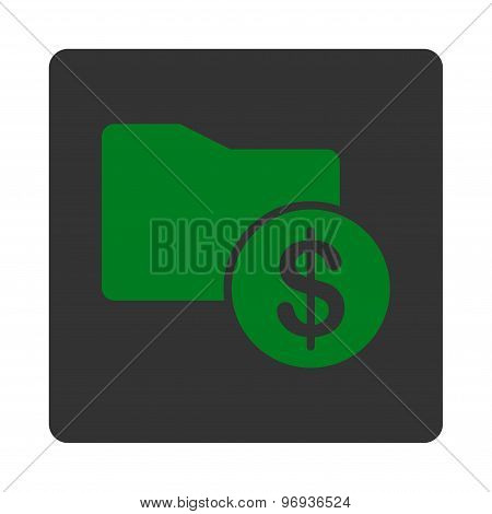 Money Folder Icon Vector & Photo (Free Trial) | Bigstock