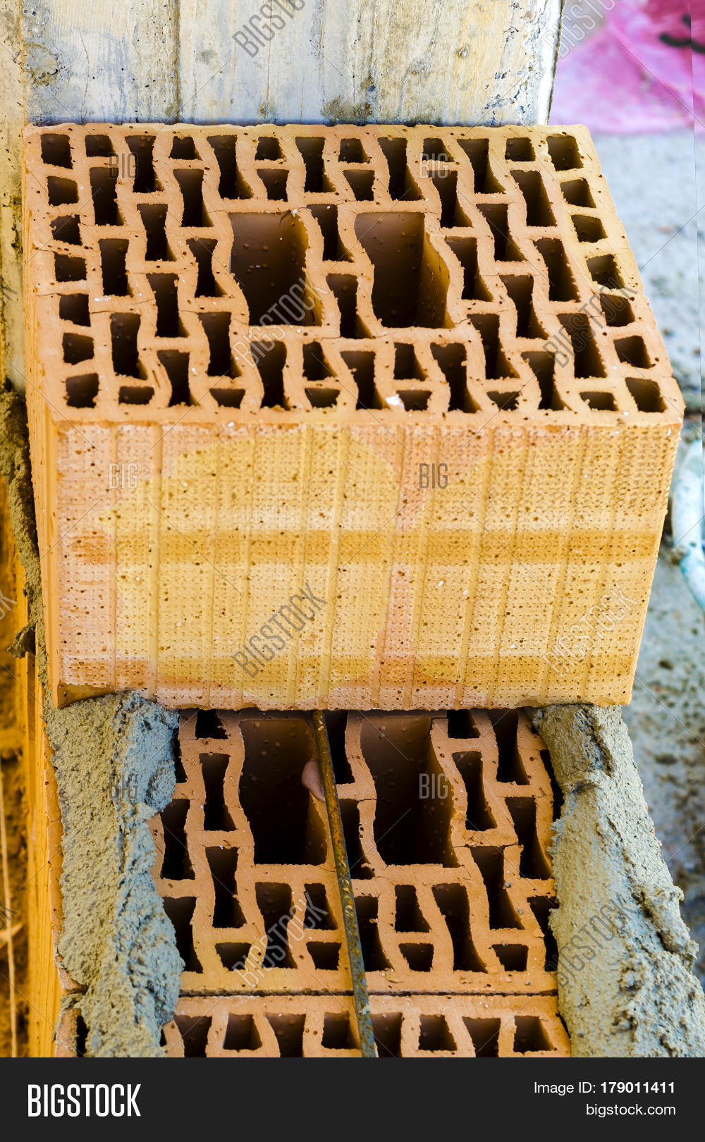 Block Poroton Placed Image & Photo (Free Trial) | Bigstock