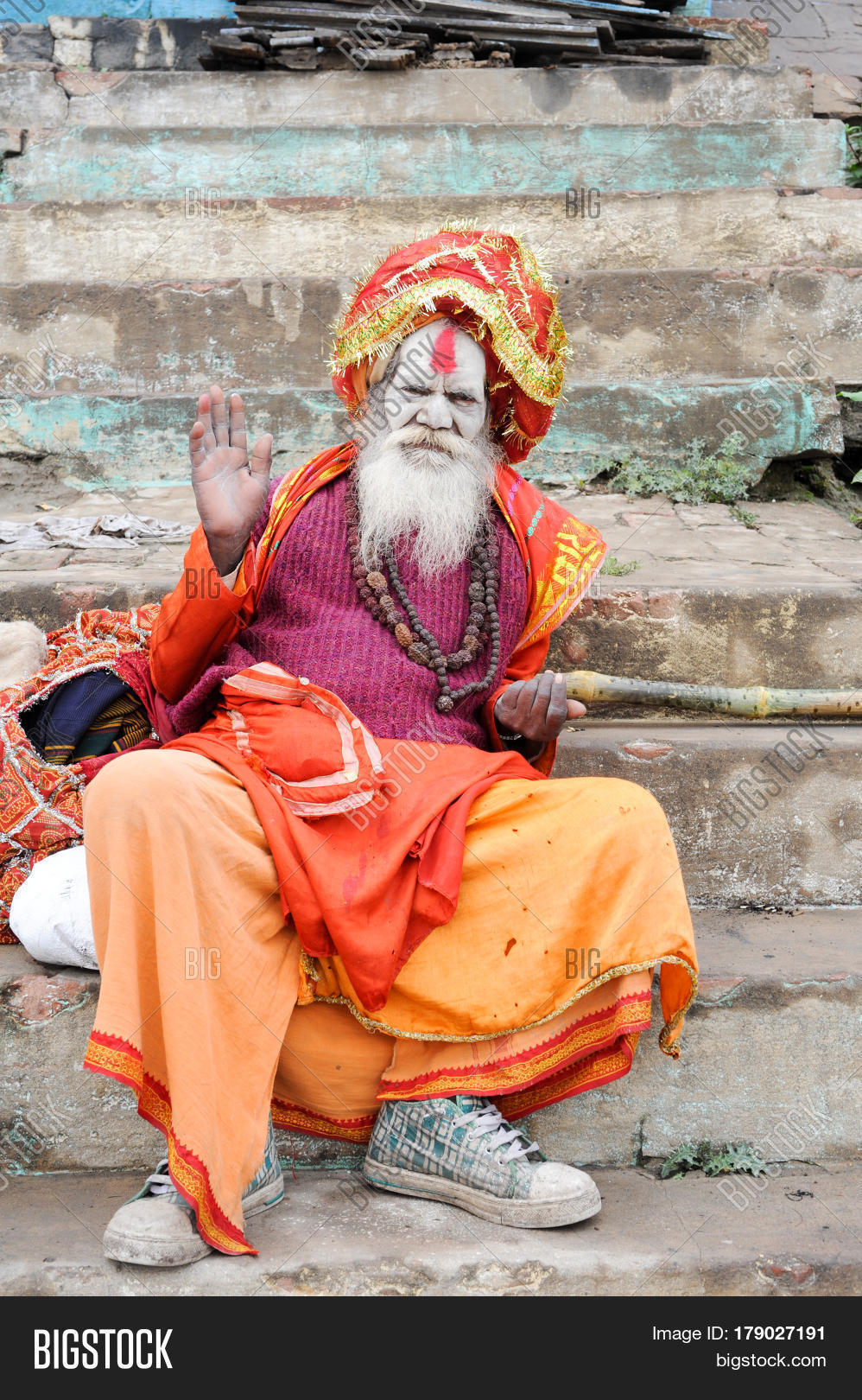 Holy Man Posing Image & Photo (Free Trial) | Bigstock