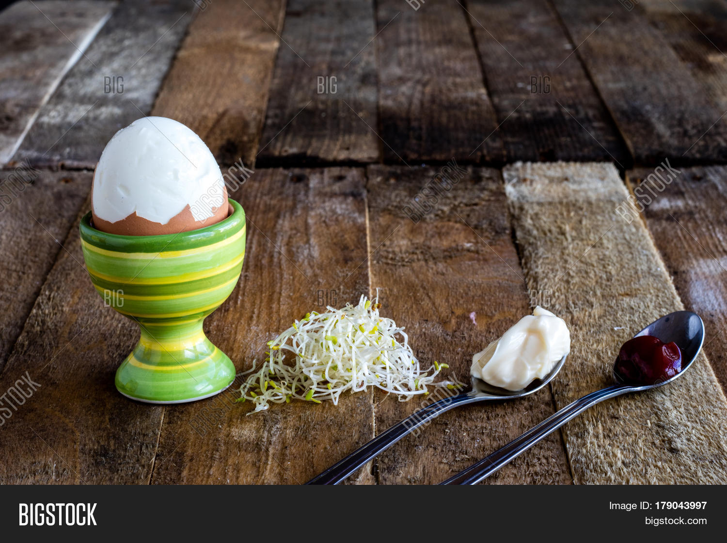 Egg Sprouts On Old Image & Photo (Free Trial) | Bigstock