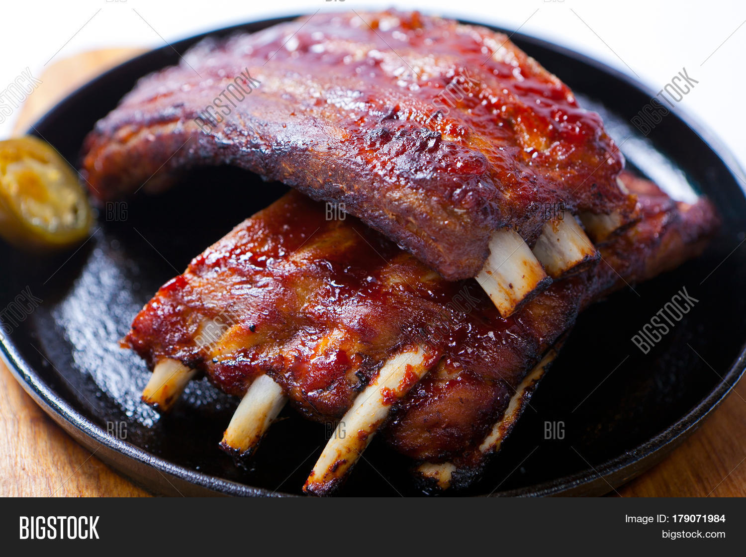 Tasty Grilled Ribs Image & Photo (Free Trial) | Bigstock