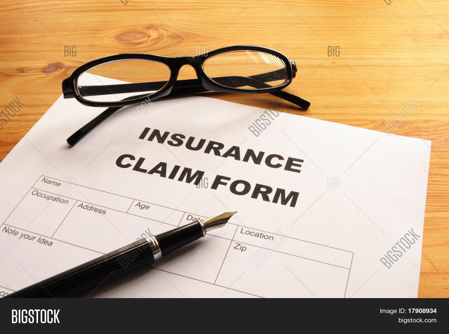 Insurance Claim Form Image & Photo (Free Trial) | Bigstock