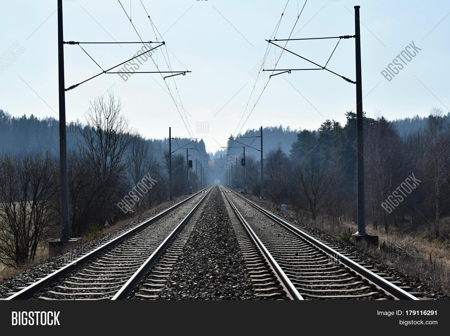Traction Power Line Image & Photo (Free Trial) | Bigstock