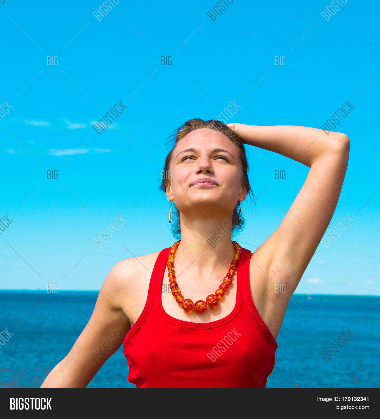 Model Under Sun Beach Image & Photo (Free Trial) | Bigstock