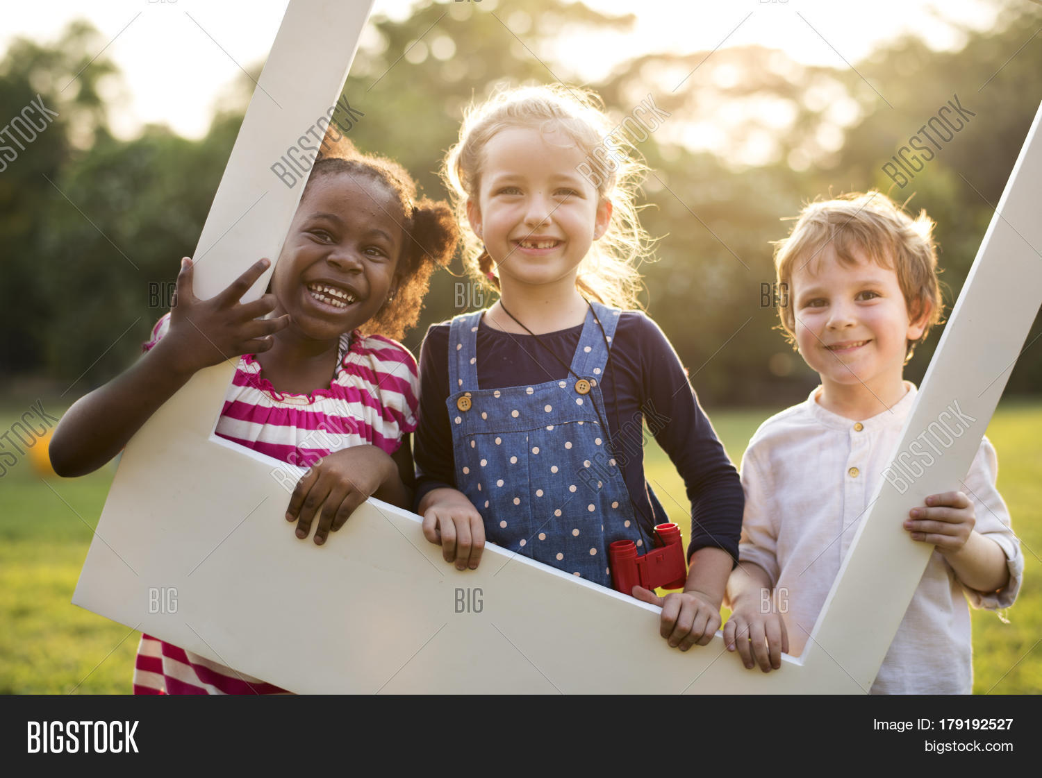 Group Children Smiling Image & Photo (Free Trial) | Bigstock