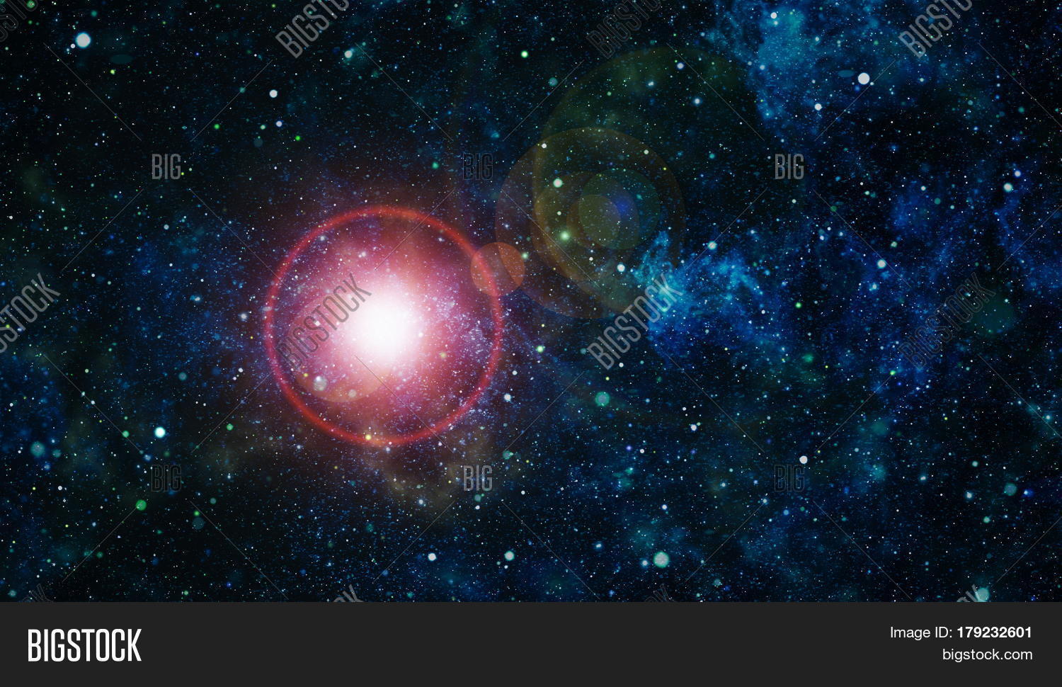 Colorful Starry Night Image & Photo (Free Trial) | Bigstock