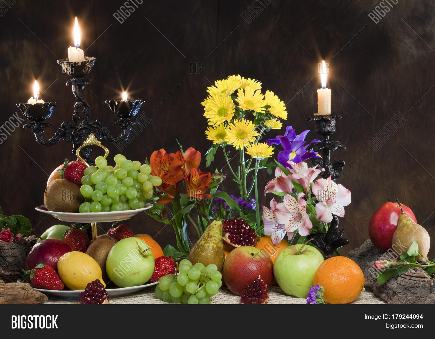 Fruits Flowers Image & Photo (Free Trial) | Bigstock