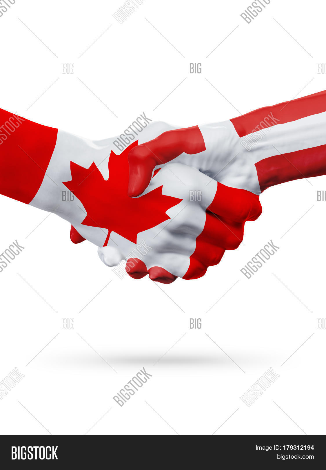 Flags Canada Denmark Image & Photo (Free Trial) | Bigstock