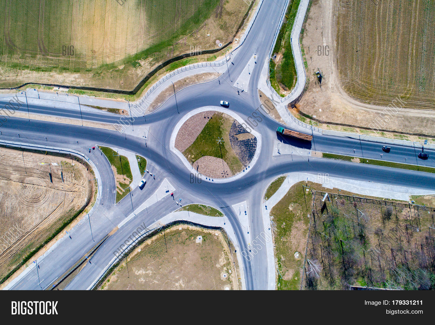 New Build Crossroad Image & Photo (Free Trial) | Bigstock