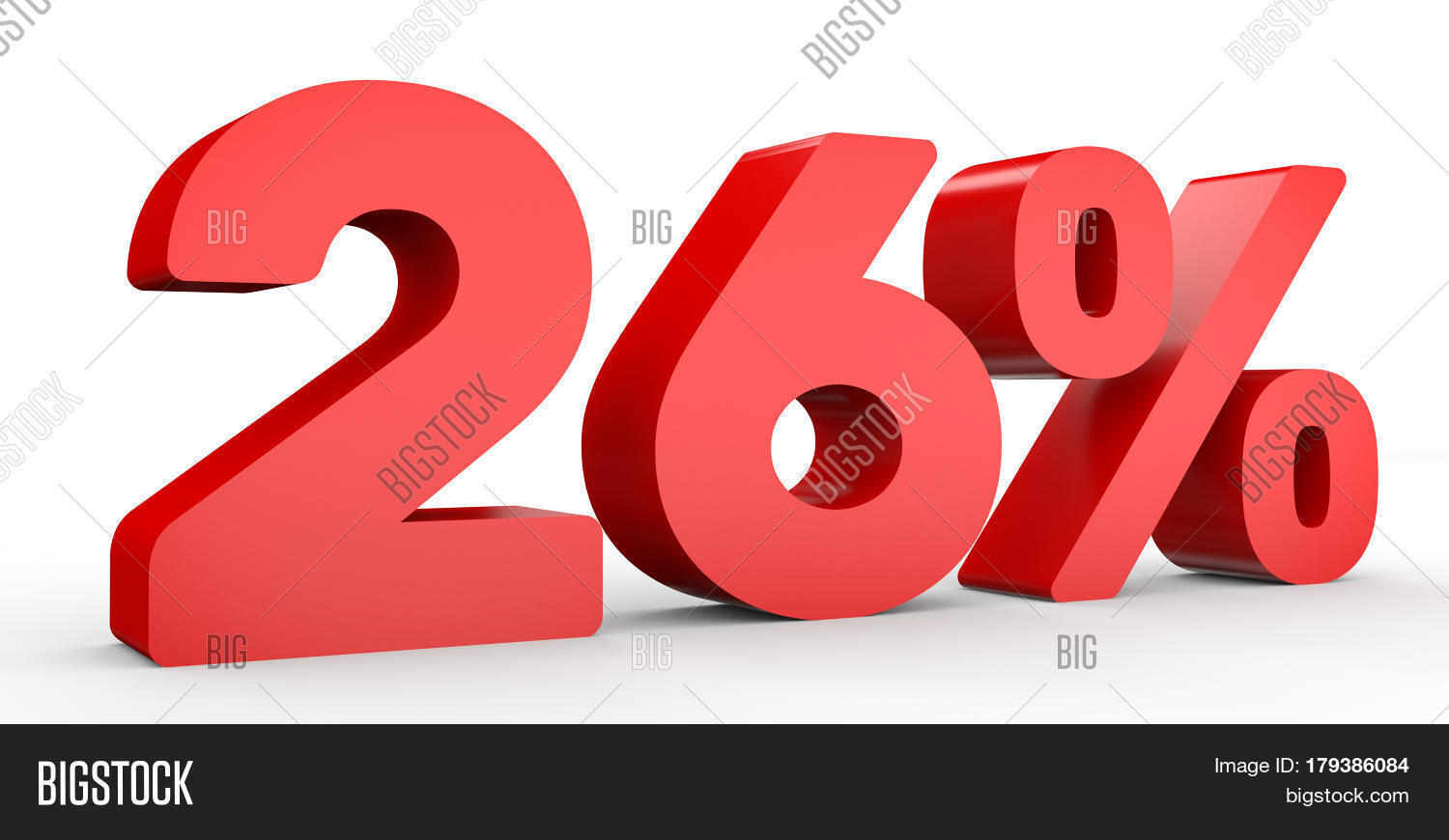 Twenty Six Percent Off Image & Photo (Free Trial) | Bigstock