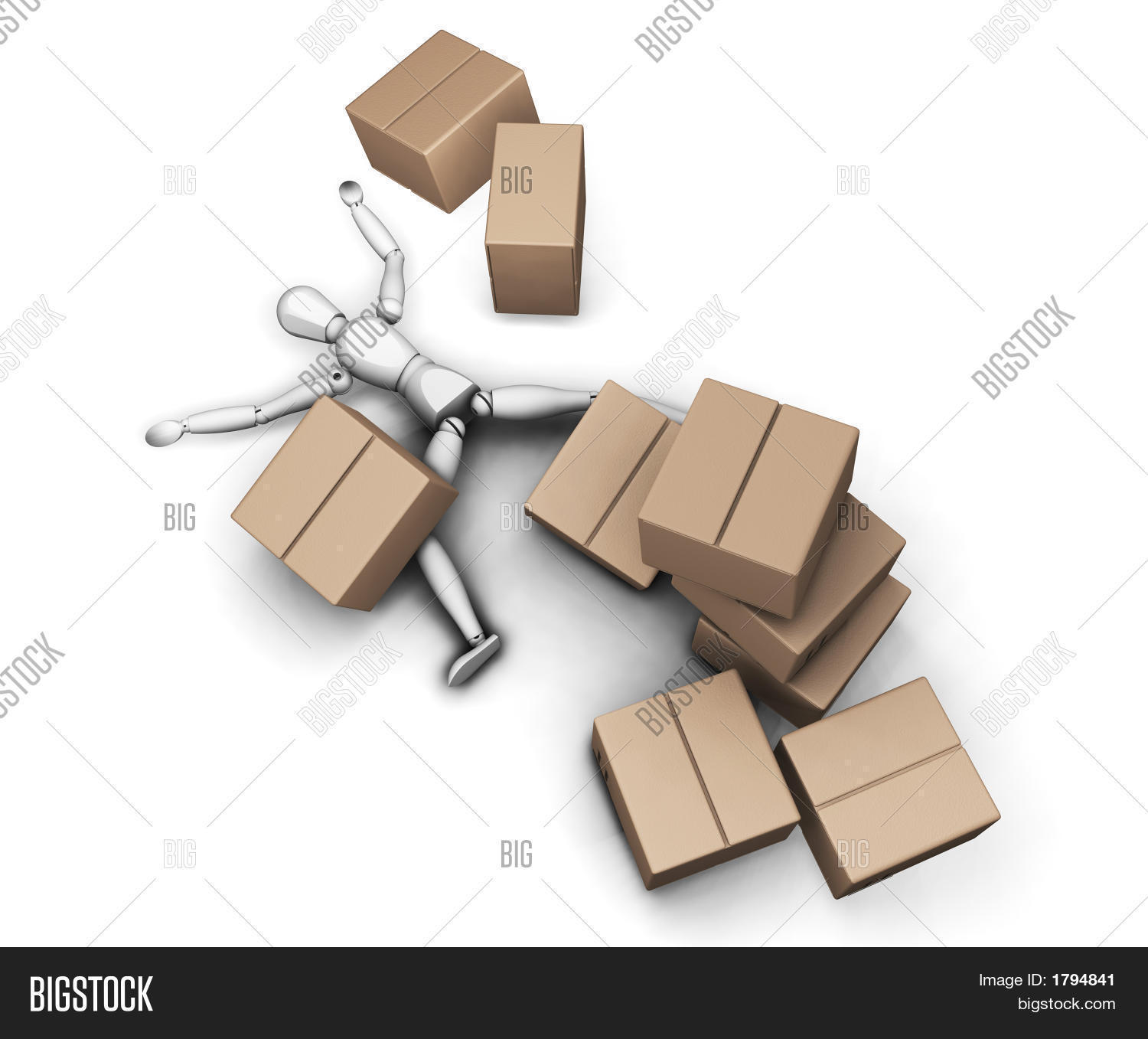 Man Boxes Image & Photo (Free Trial) | Bigstock