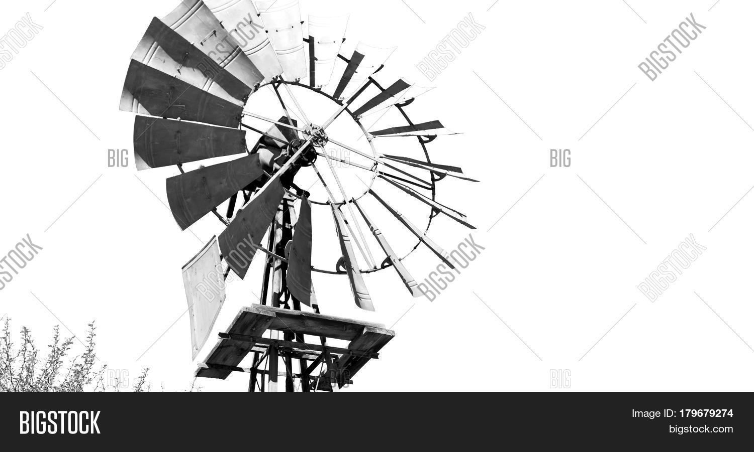 National Park Windmill Image & Photo (Free Trial) | Bigstock