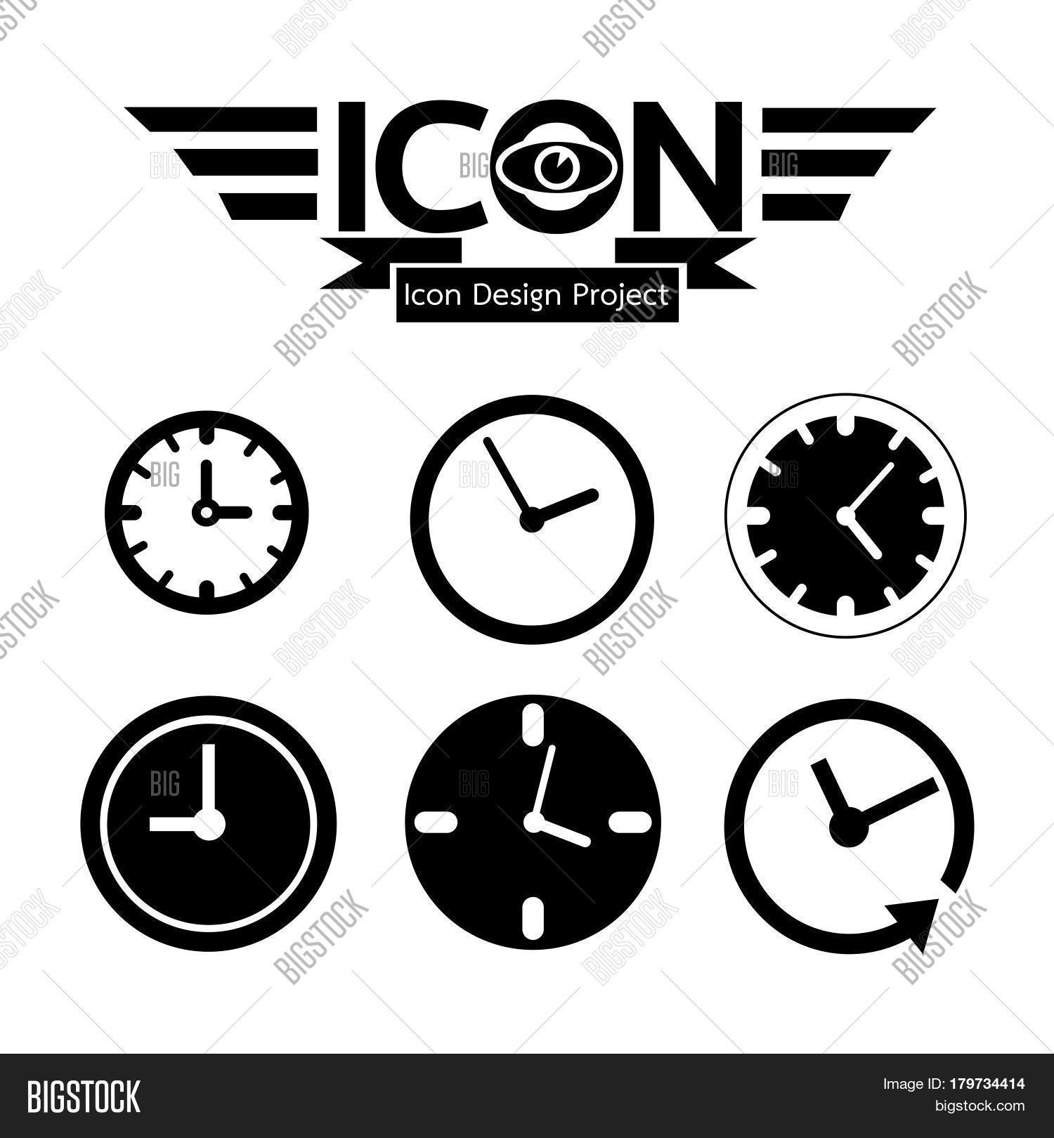 Images Pictogram Time Vector & Photo (Free Trial) | Bigstock