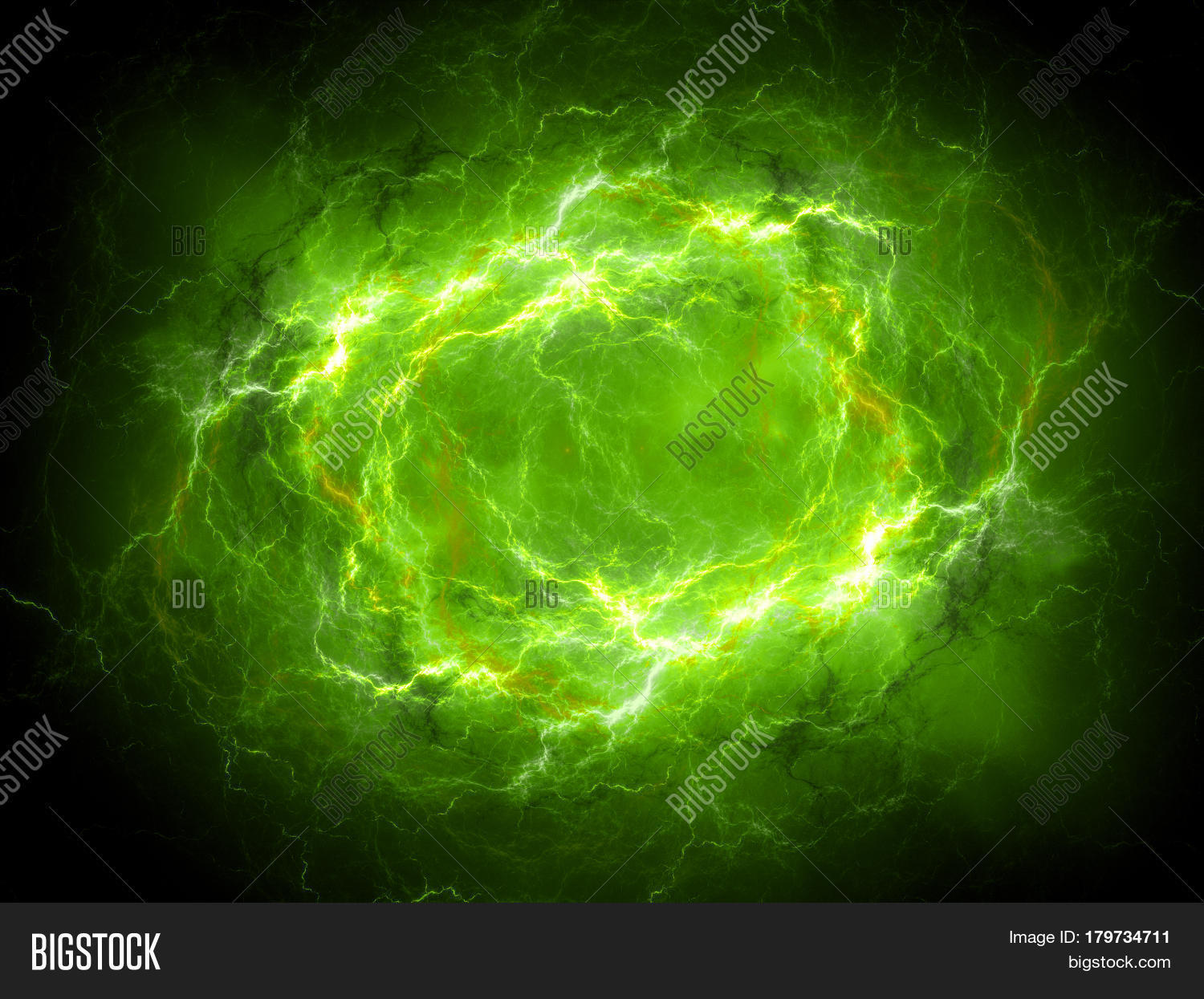 Green Glowing Plasma Image & Photo (Free Trial) | Bigstock