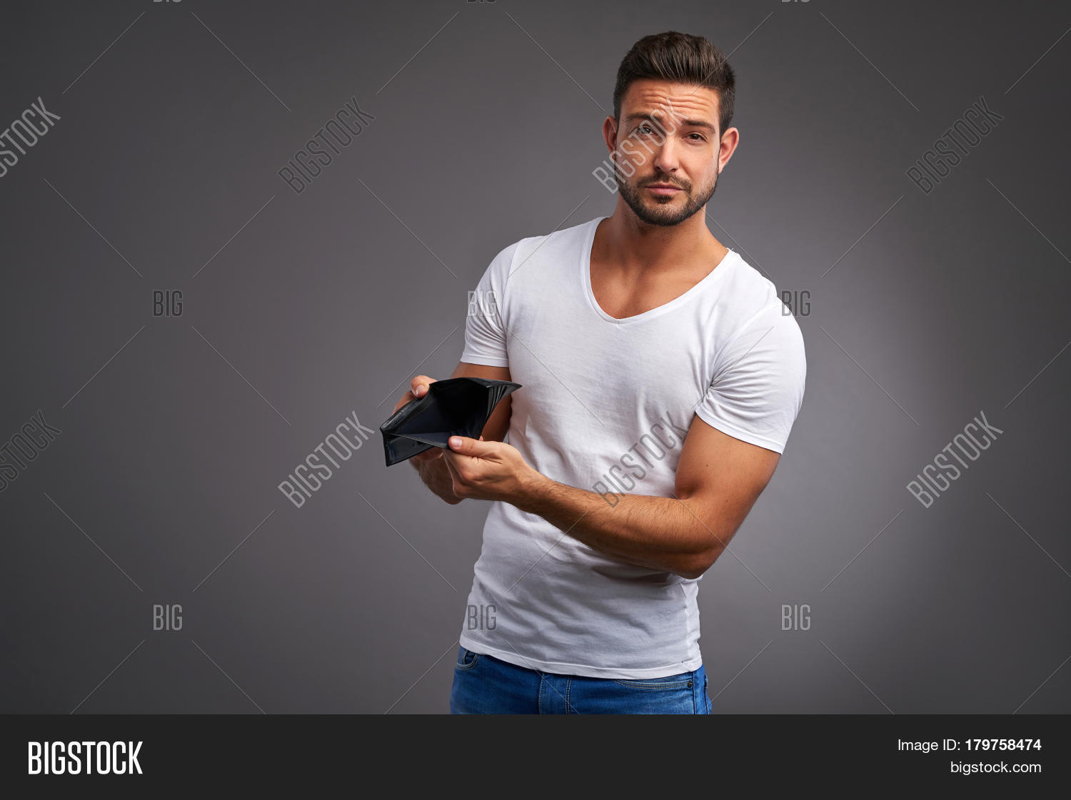 Poor Handsome Young Image & Photo (Free Trial) | Bigstock