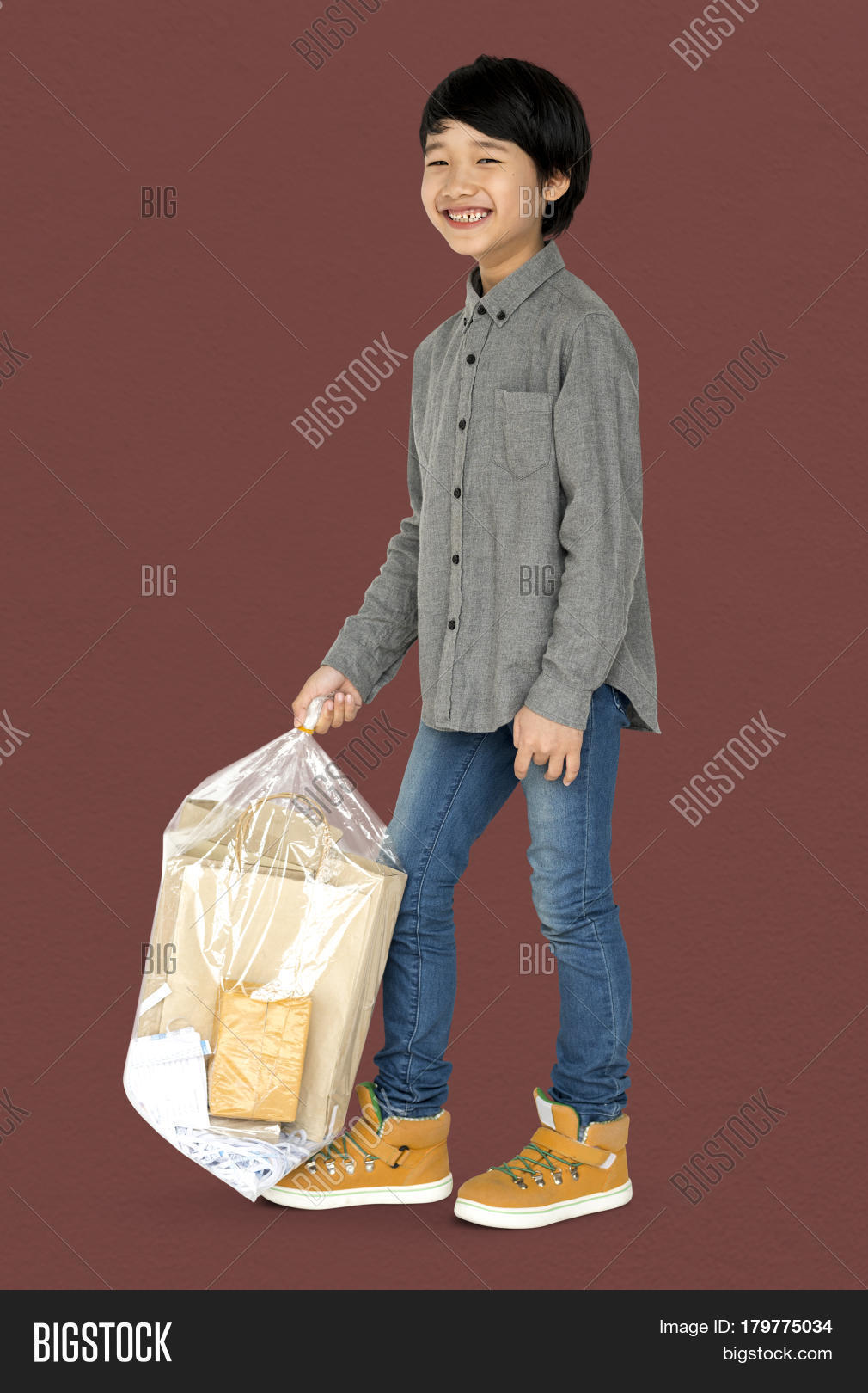 Little Boy Holding Image & Photo (Free Trial) | Bigstock