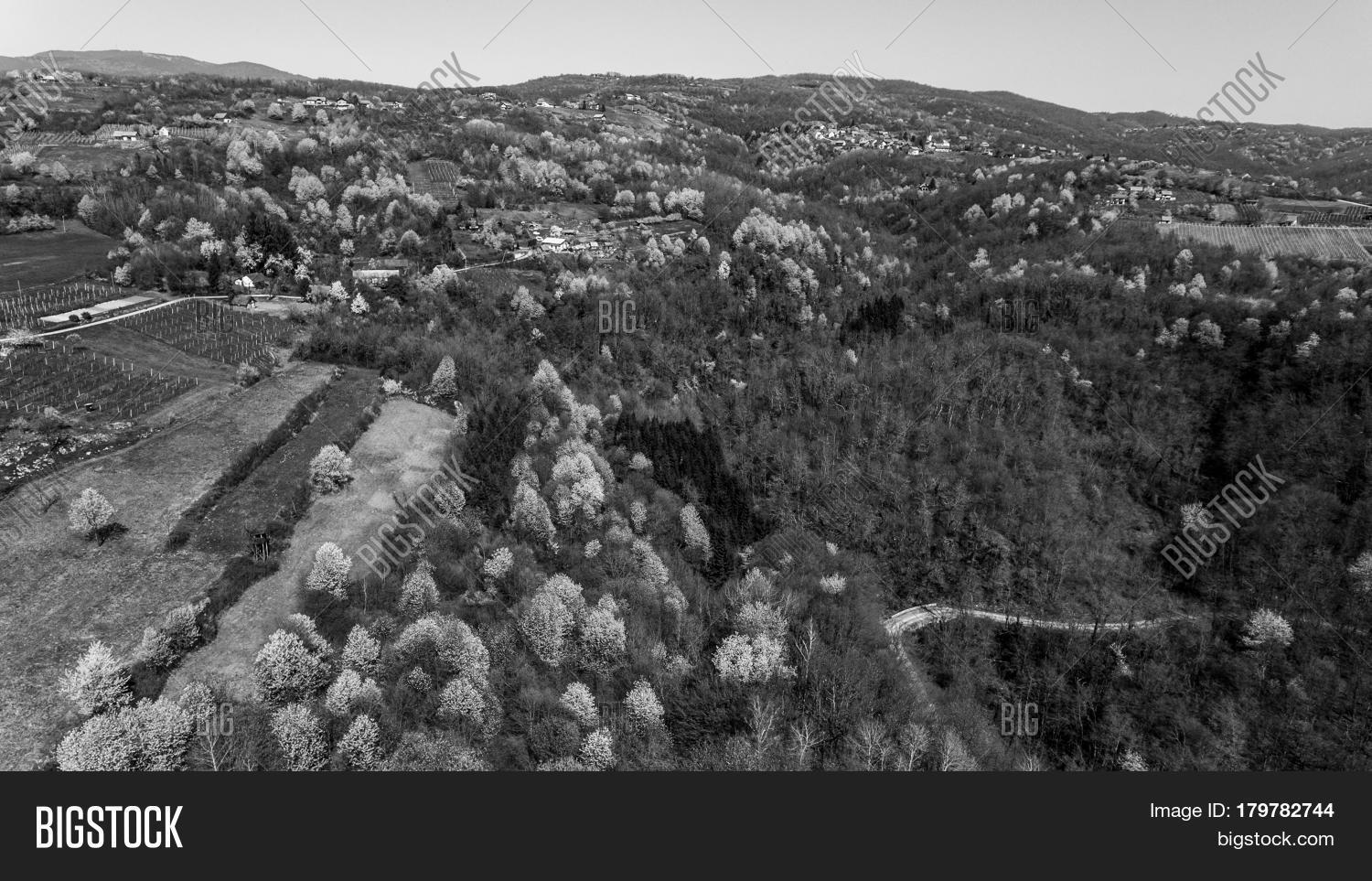 Aerial View Hilly Image & Photo (Free Trial) | Bigstock