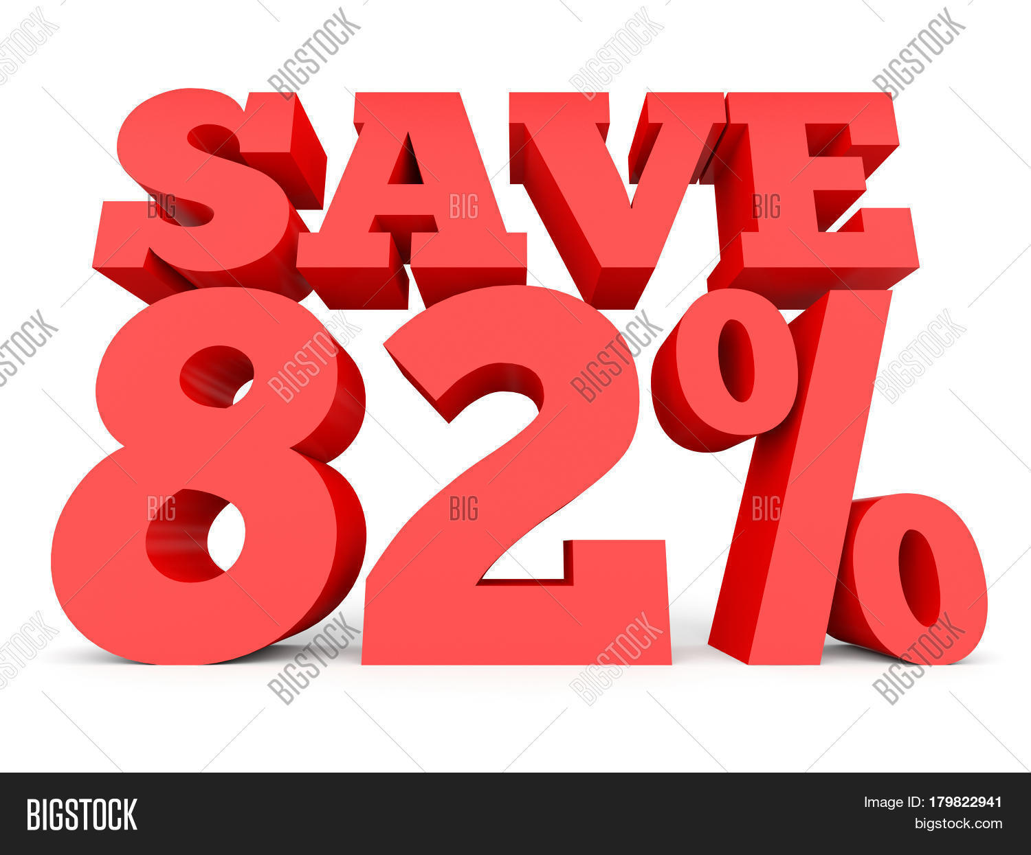 Eighty Two Percent Off Image & Photo (Free Trial) | Bigstock