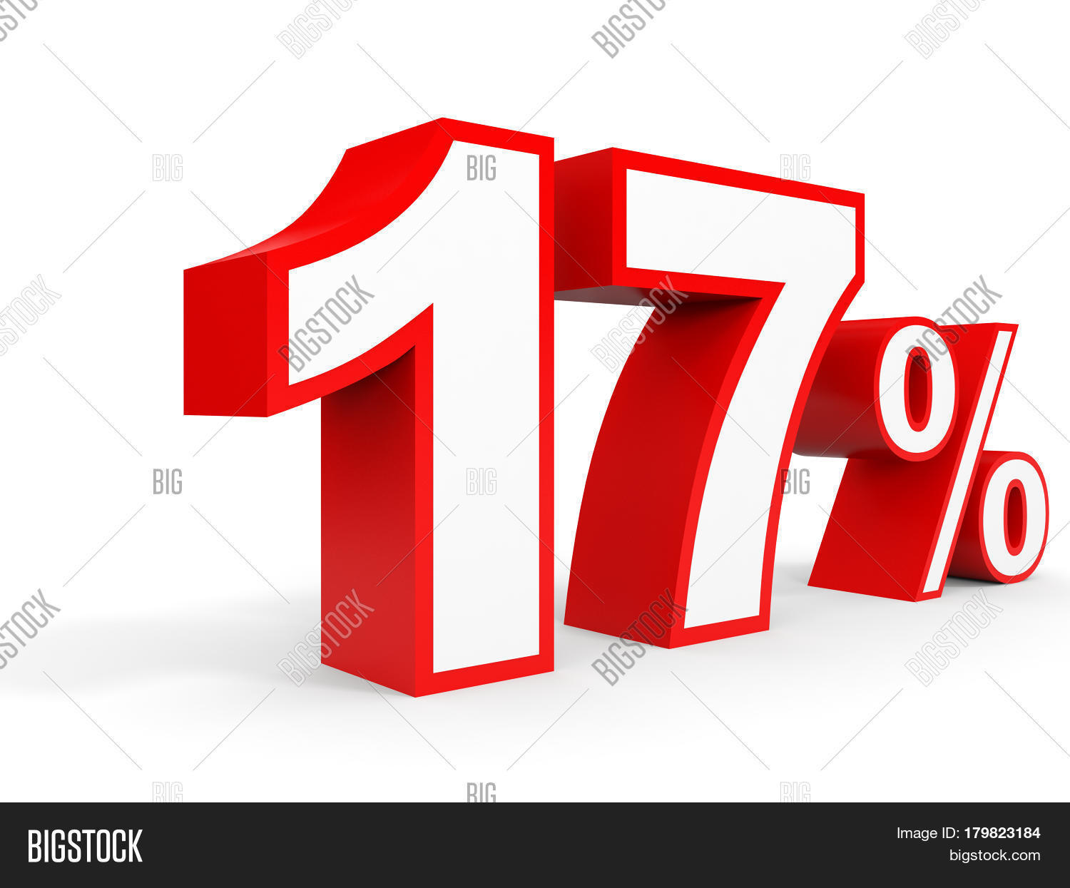 Seventeen Percent Off Image & Photo (Free Trial) | Bigstock