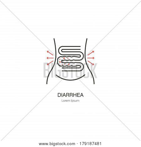 Diarrhea. Logos Vector & Photo (Free Trial) | Bigstock