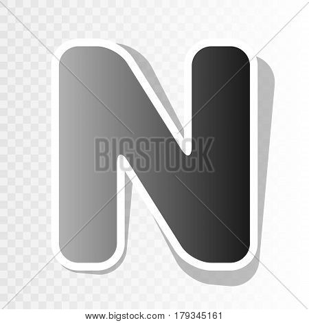 Letter N Sign Design Vector & Photo (Free Trial) | Bigstock