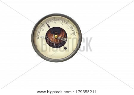 Old Round Barometer Image & Photo (Free Trial) | Bigstock