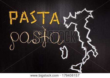 Words Pasta Made Image & Photo (Free Trial) | Bigstock