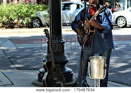 Busking Guitar Music Image & Photo (Free Trial) | Bigstock