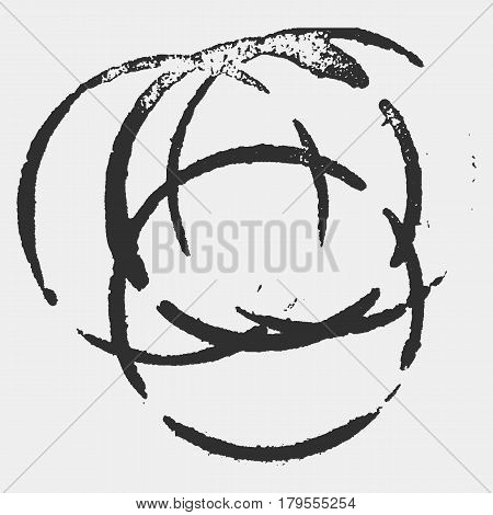 Hand Drawn Circle Vector & Photo (Free Trial) | Bigstock