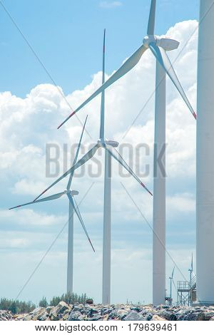 Wind Turbine Water Image & Photo (Free Trial) | Bigstock