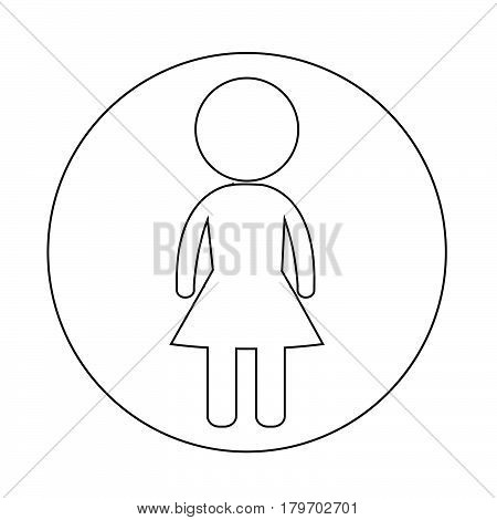 Images Pictogram Girl Vector & Photo (Free Trial) | Bigstock