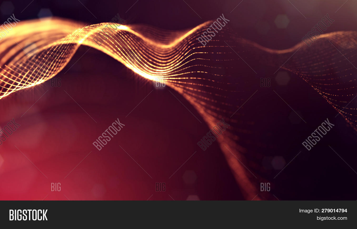 Particles Form Line Image & Photo (Free Trial) | Bigstock