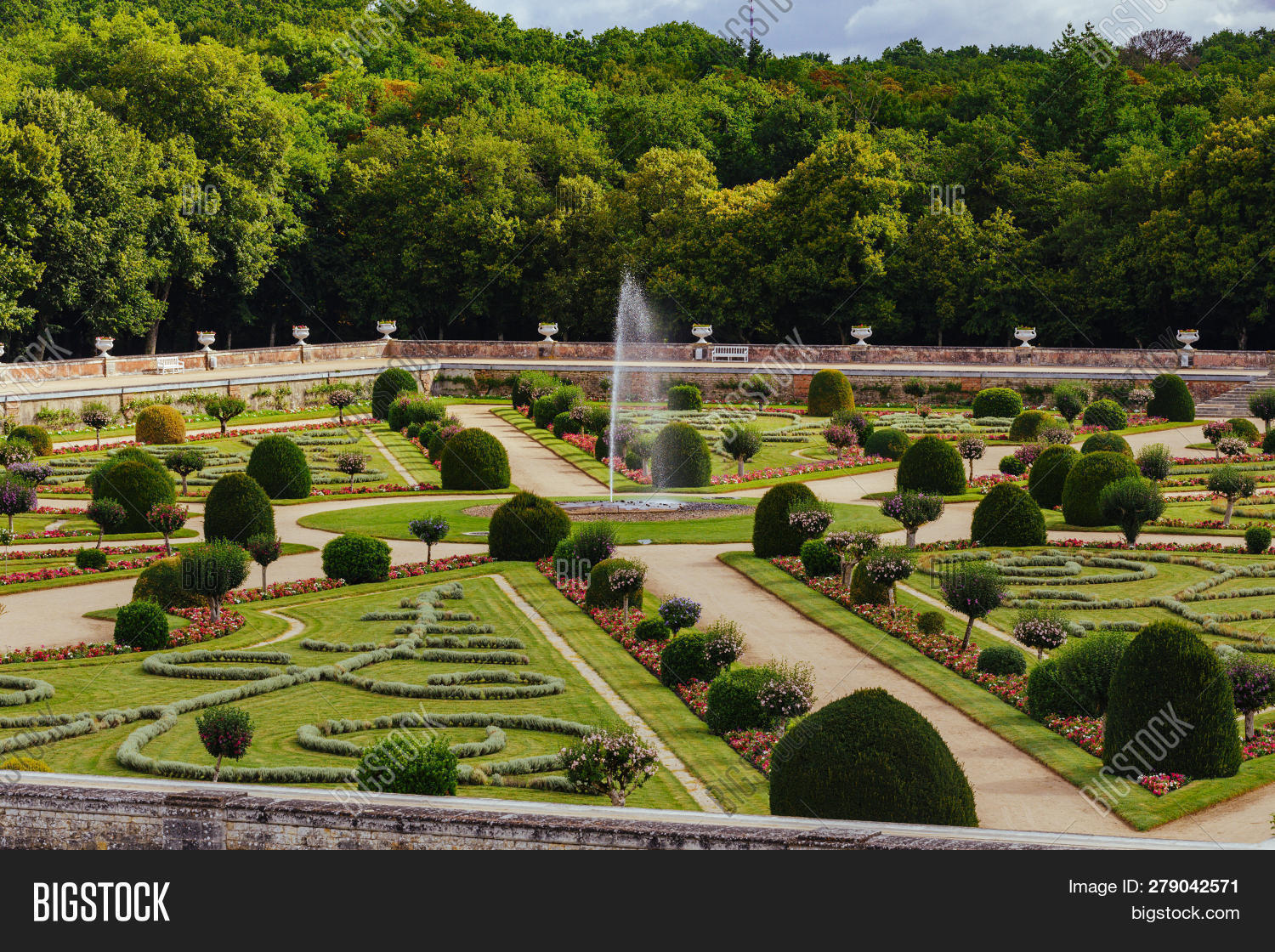 Medieval Castle Garden