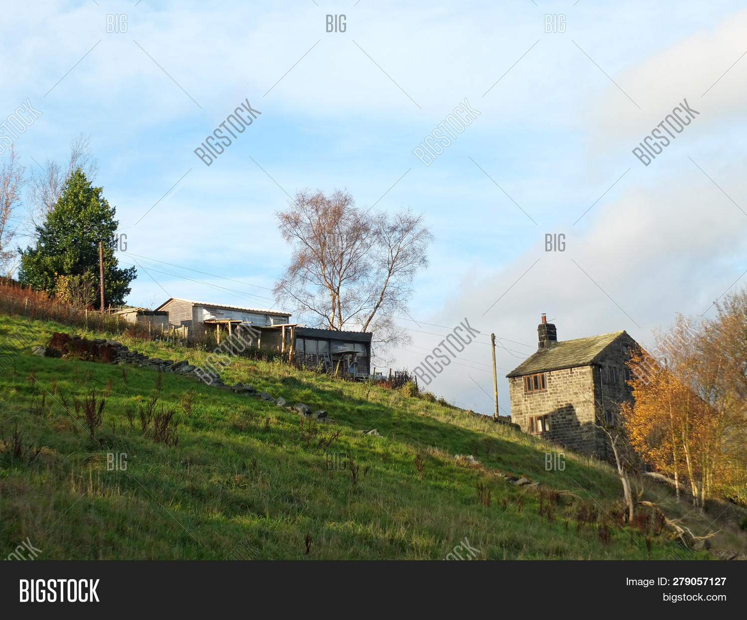 Old Stone Farmhouse Image & Photo (Free Trial) | Bigstock
